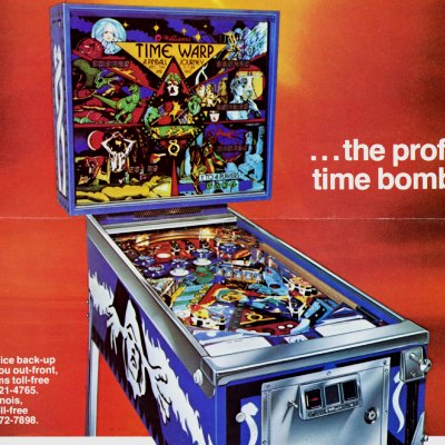 PinballPrice.com - Williams Time Warp pinball machine