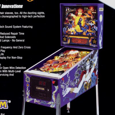 PinballPrice.com - Capcom Pinball Magic pinball machine